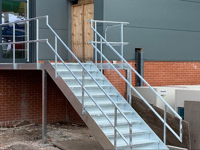4-Tec Fabrications Galvanised Steel Access Platform